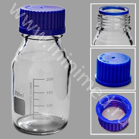Laboratory glass jar 250 ml. – სამაია